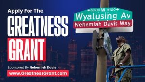 Call For Applications: Nehemiah Davis’ Greatness Grant 2025 (Up to ...
